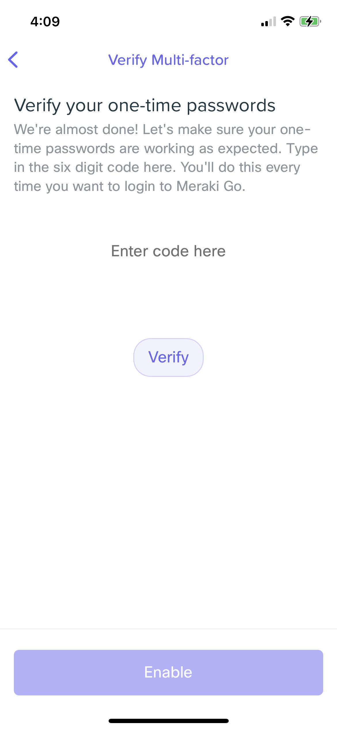 Maximizing Meraki Go - Enabling Multi-factor Authentication - Meraki Go