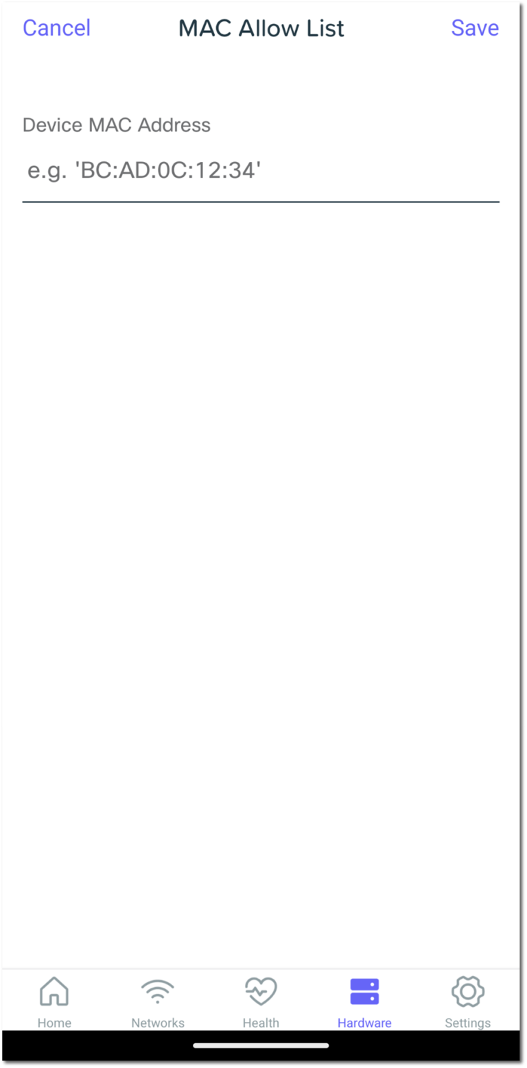 New Feature: MAC Allow Lists - Meraki Go